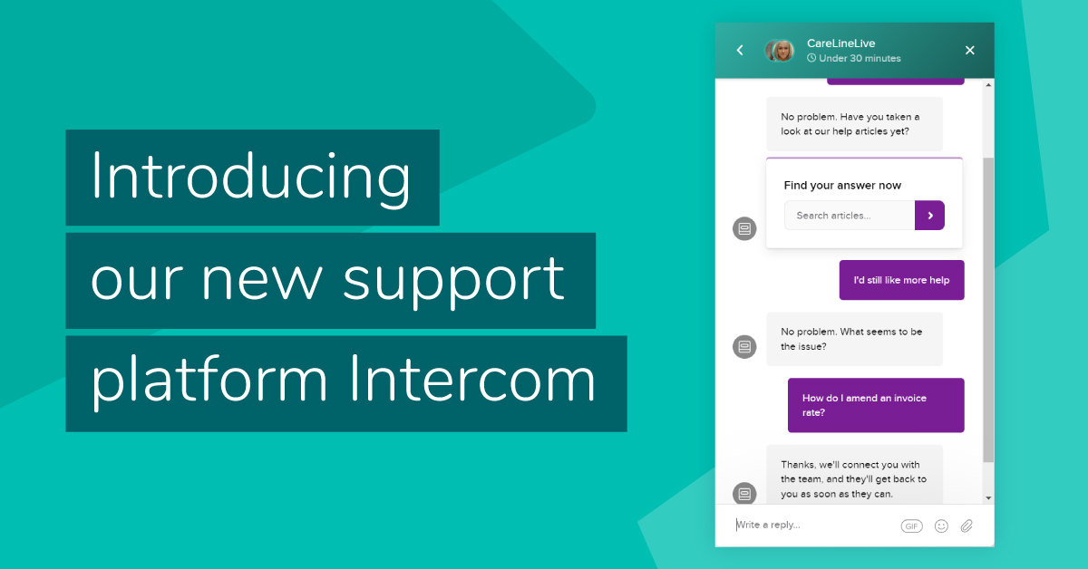 High tech communication. With a human touch.