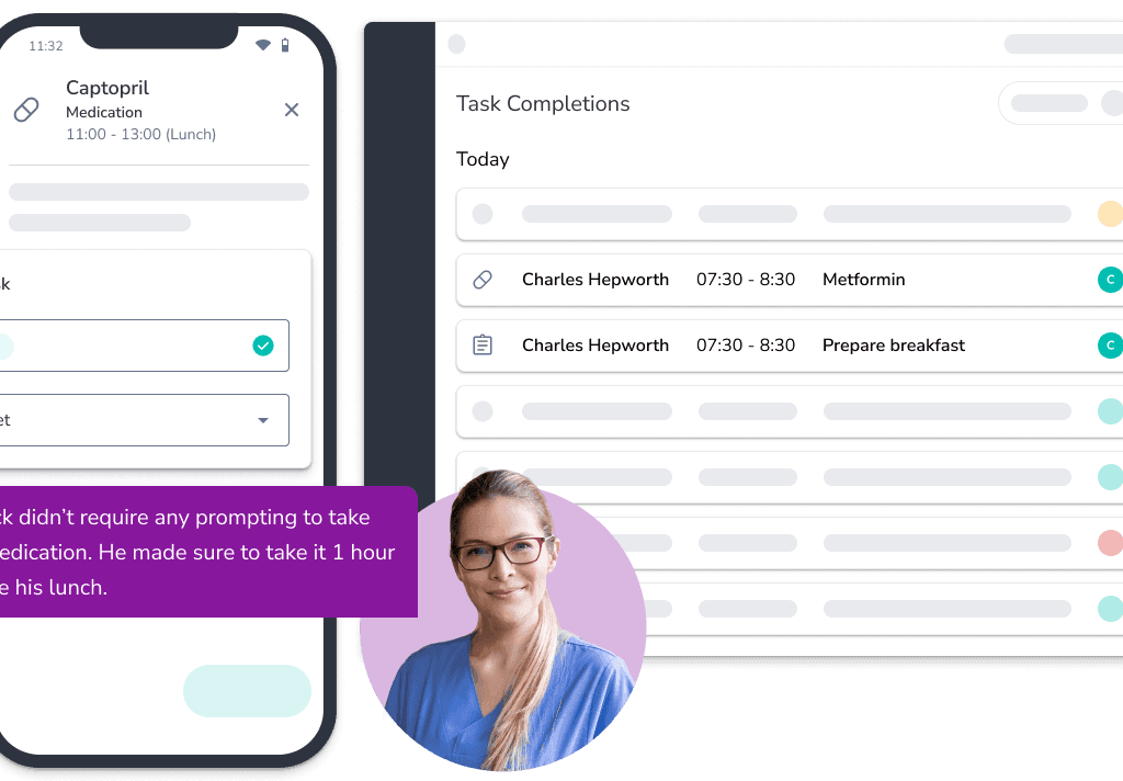 Home Care eMAR System, Electronic MAR Charts | CareLineLive
