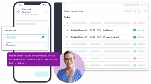 Home Care eMAR System, Electronic MAR Charts | CareLineLive