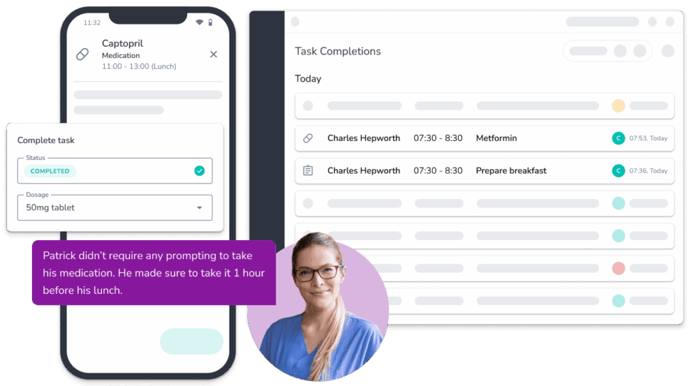 Home Care eMAR System, Electronic MAR Charts | CareLineLive