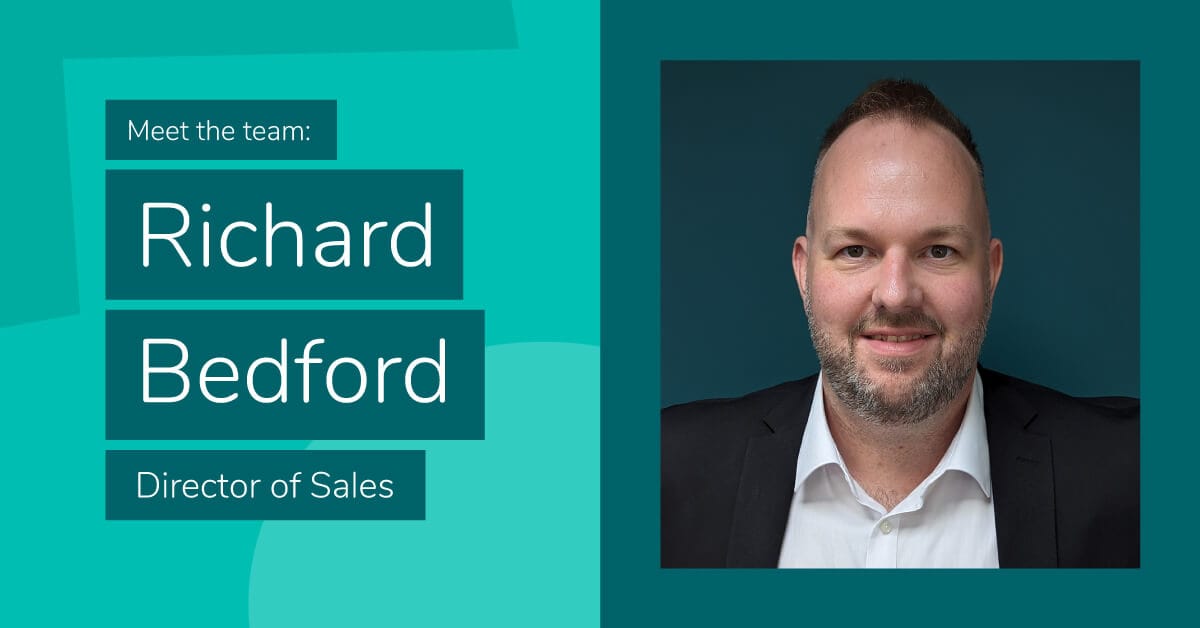 Meet the Team: Head of Sales, Richard Bedford