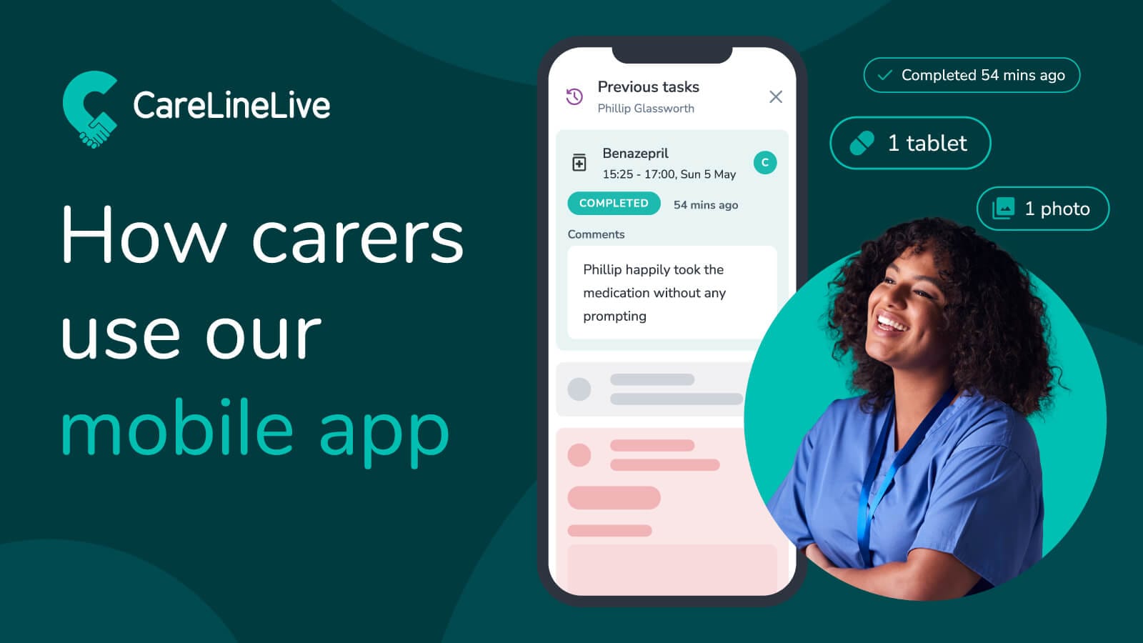 Exploring CareLineLive's Carer Companion mobile app