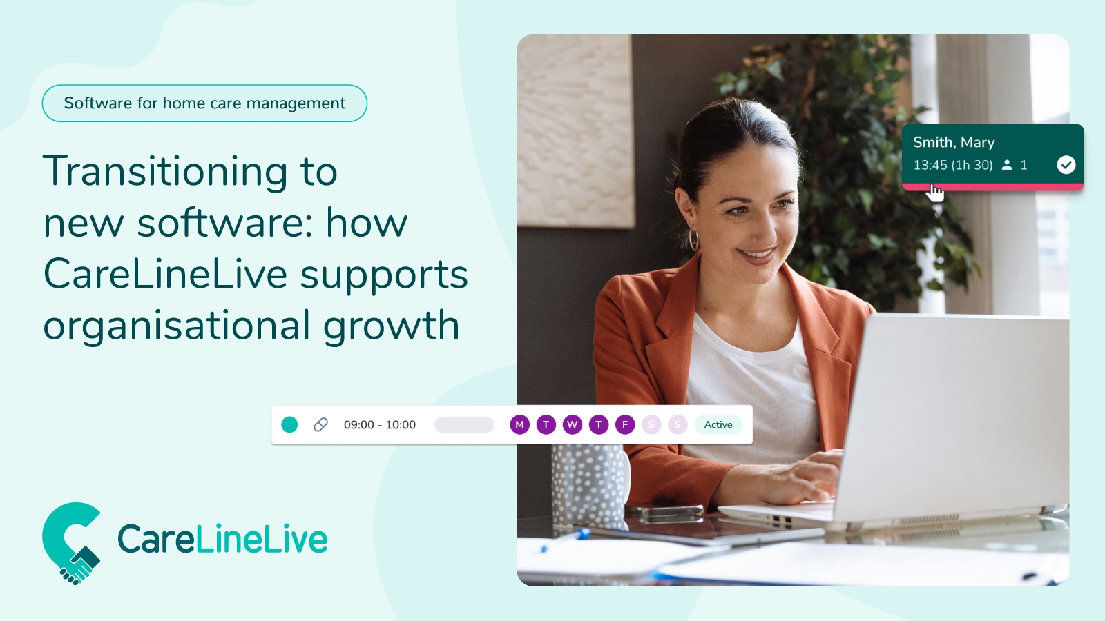 Transitioning to new software: CareLineLive supporting organisational growth