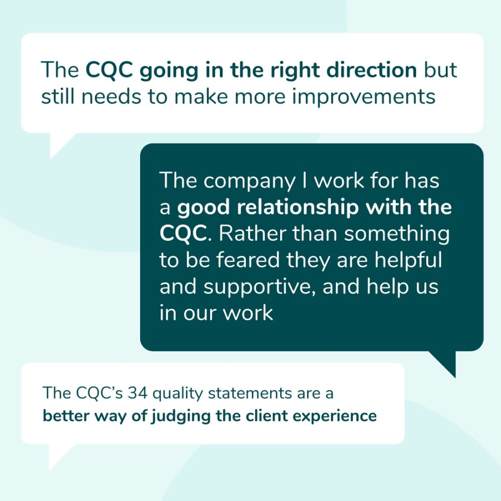 Surprising degrees of confidence in CQC and other regulators
