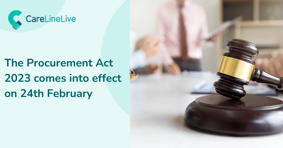 The Procurement Act 2023 goes live on 24th February!