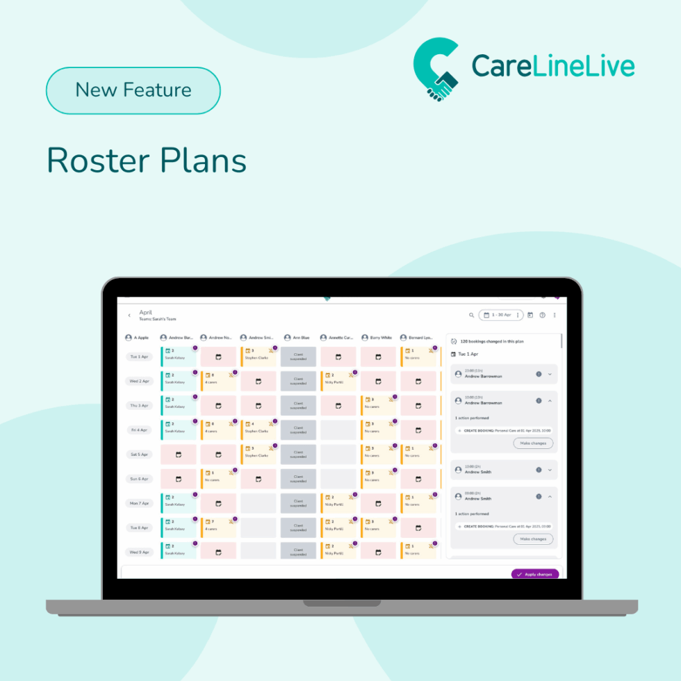 New product feature - Roster Plans